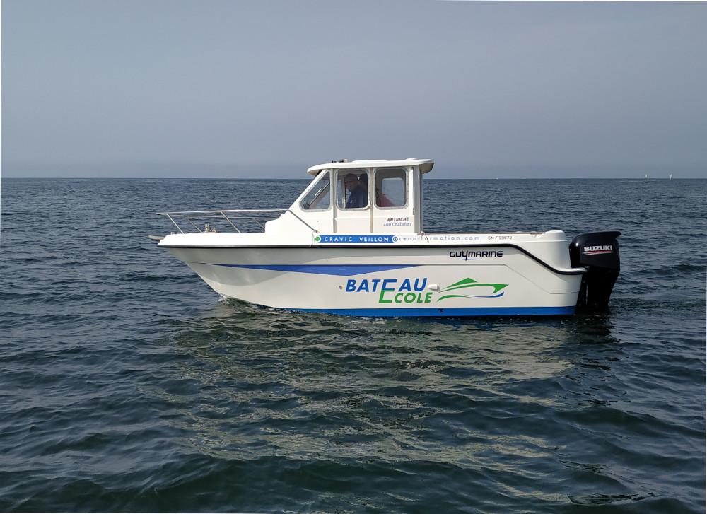 Manoeuvre - Perfectionnement - Bateau ecole Cravic Veillon